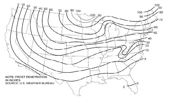 Shallow Foundation Frost Line Depths Made Simple - Froehling & Robertson